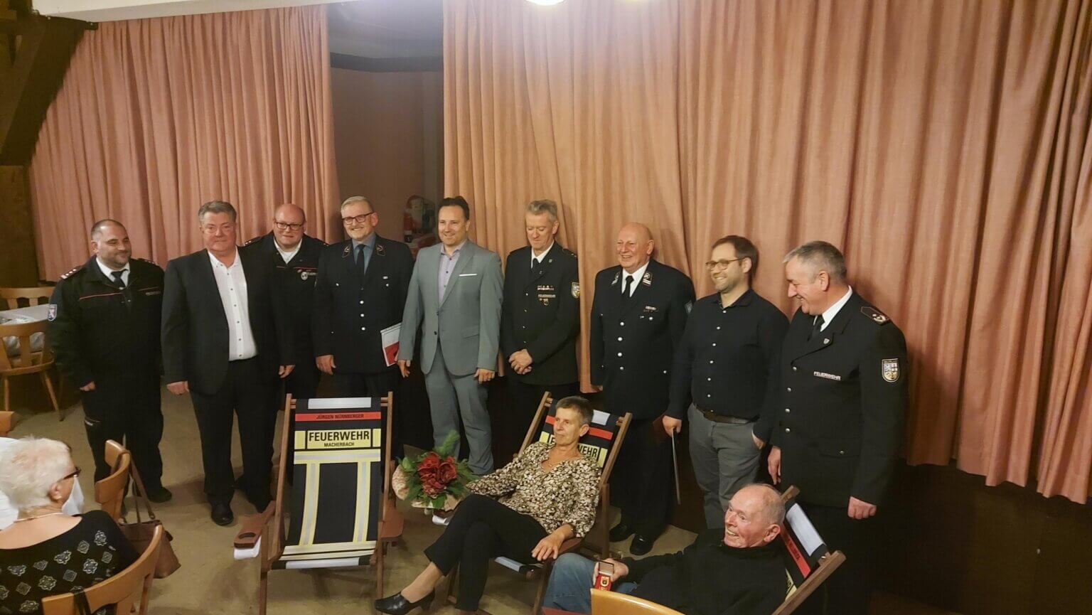 Ehrungen am Familienabend des Löschbezirkes Macherbach im Gasthaus ...