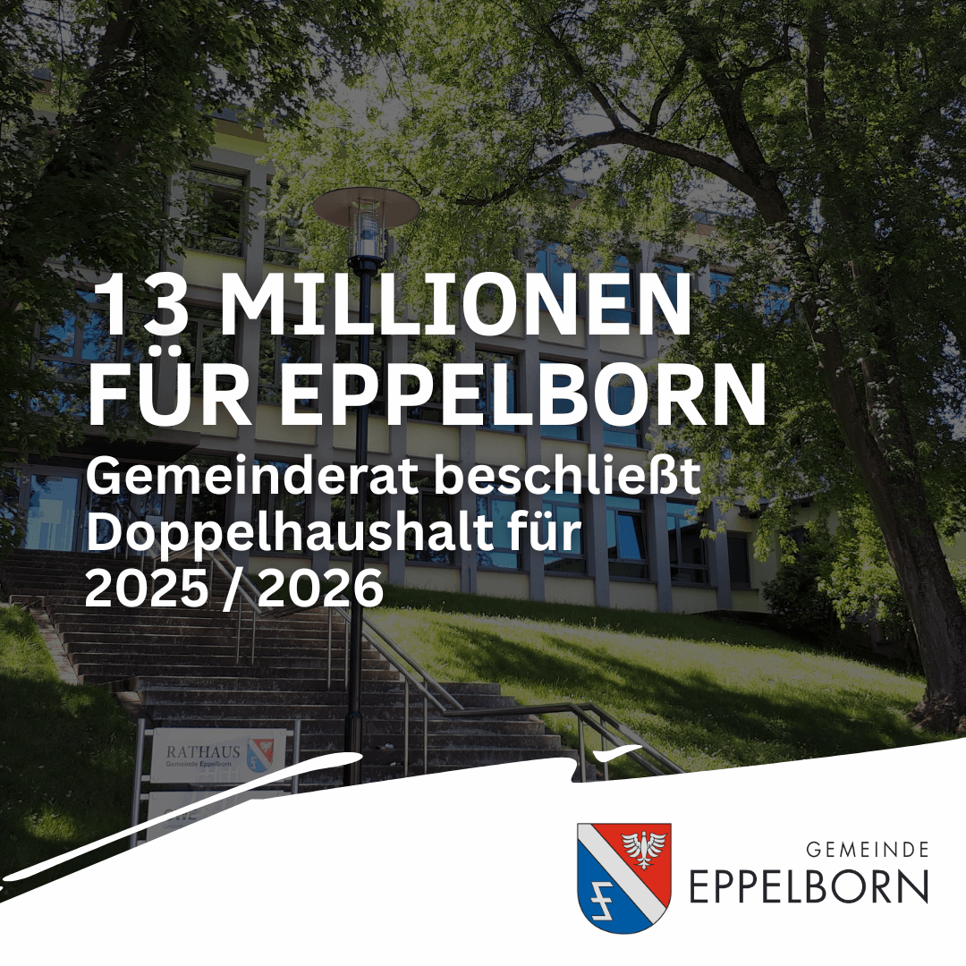 Gemeinderat beschließt Doppelhaushalt für 2025/2026 - Gemeinde Eppelborn